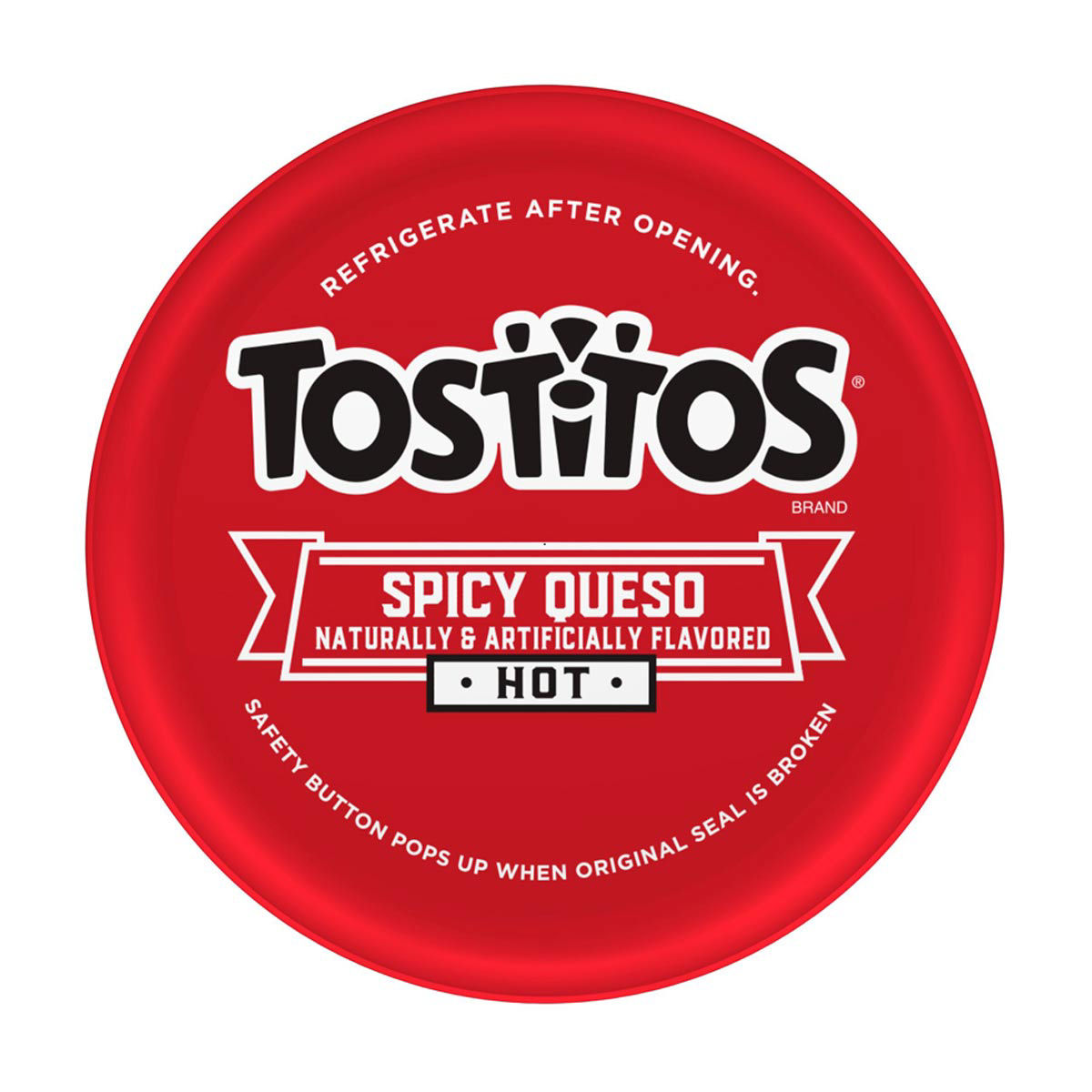 Tostitos Dip Hot Spicy Queso Flavored, 15 oz