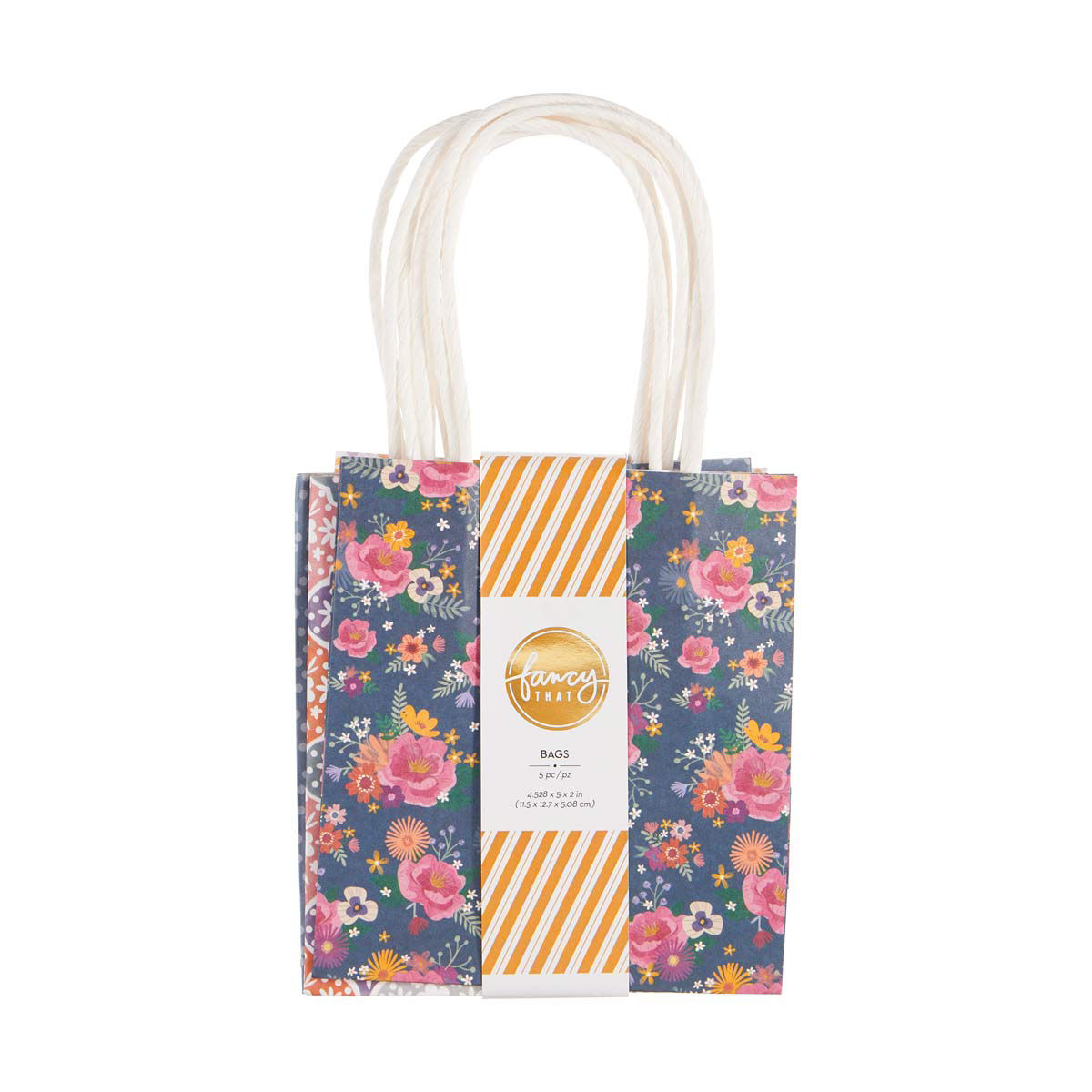 Fancy That Floral Gift Bags, 4 ct