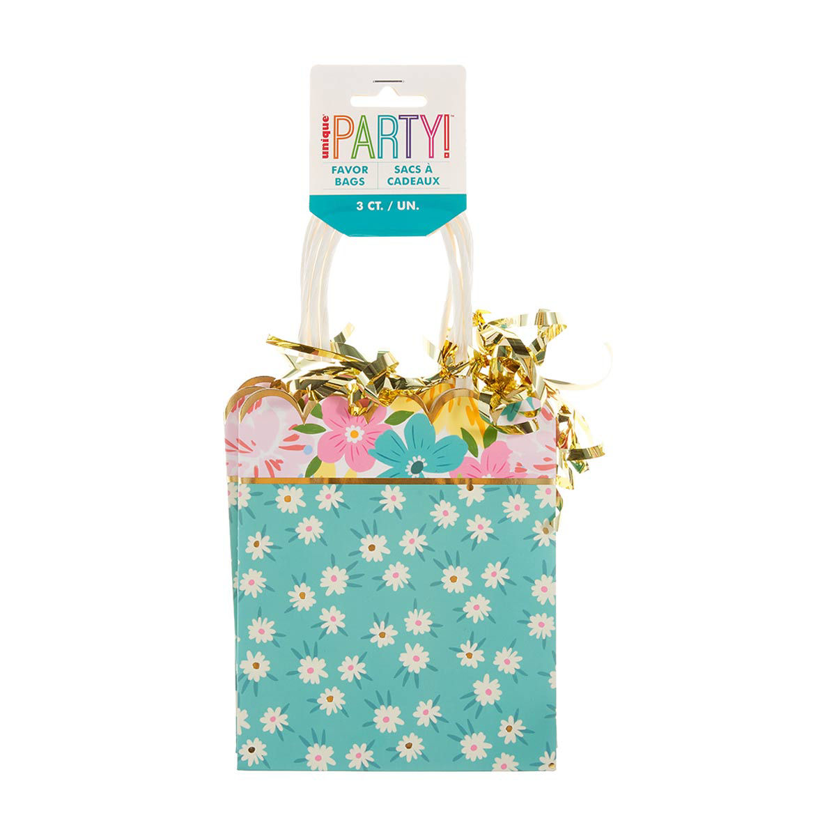 Unique Party! Floral Gift Bags