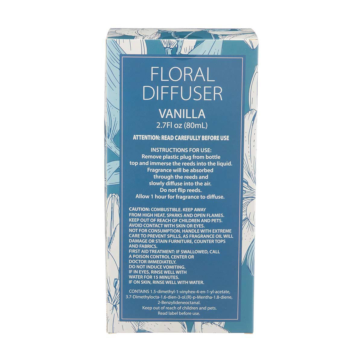 Floral Diffuser, Vanilla