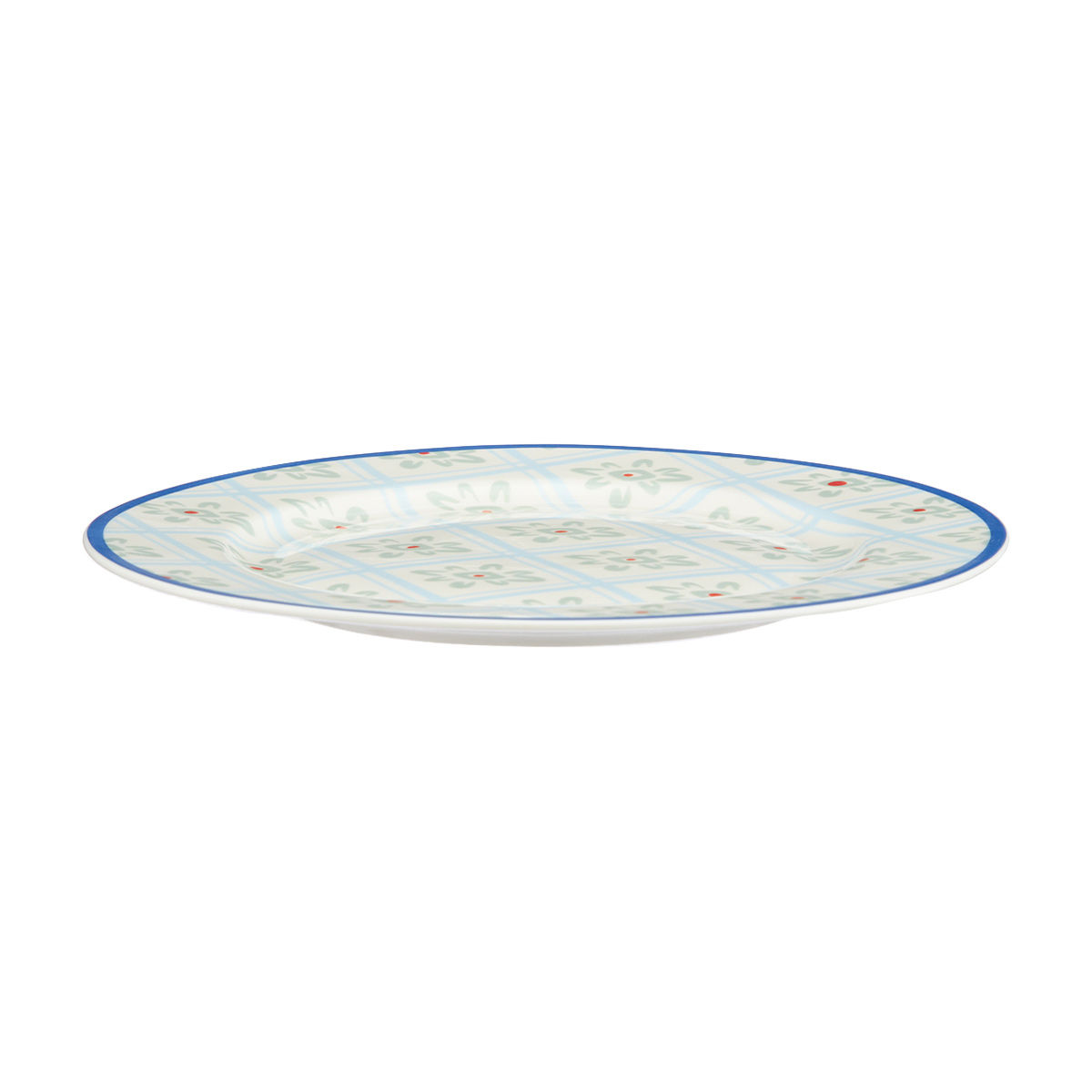 Printed Ceramic Salad Plate, 8 in