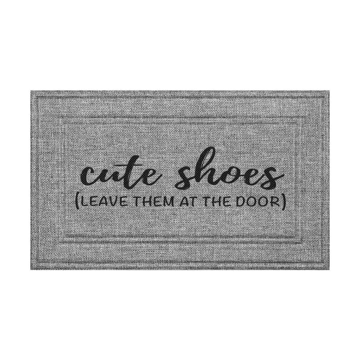  Cute Shoes Indoor Outdoor Rug