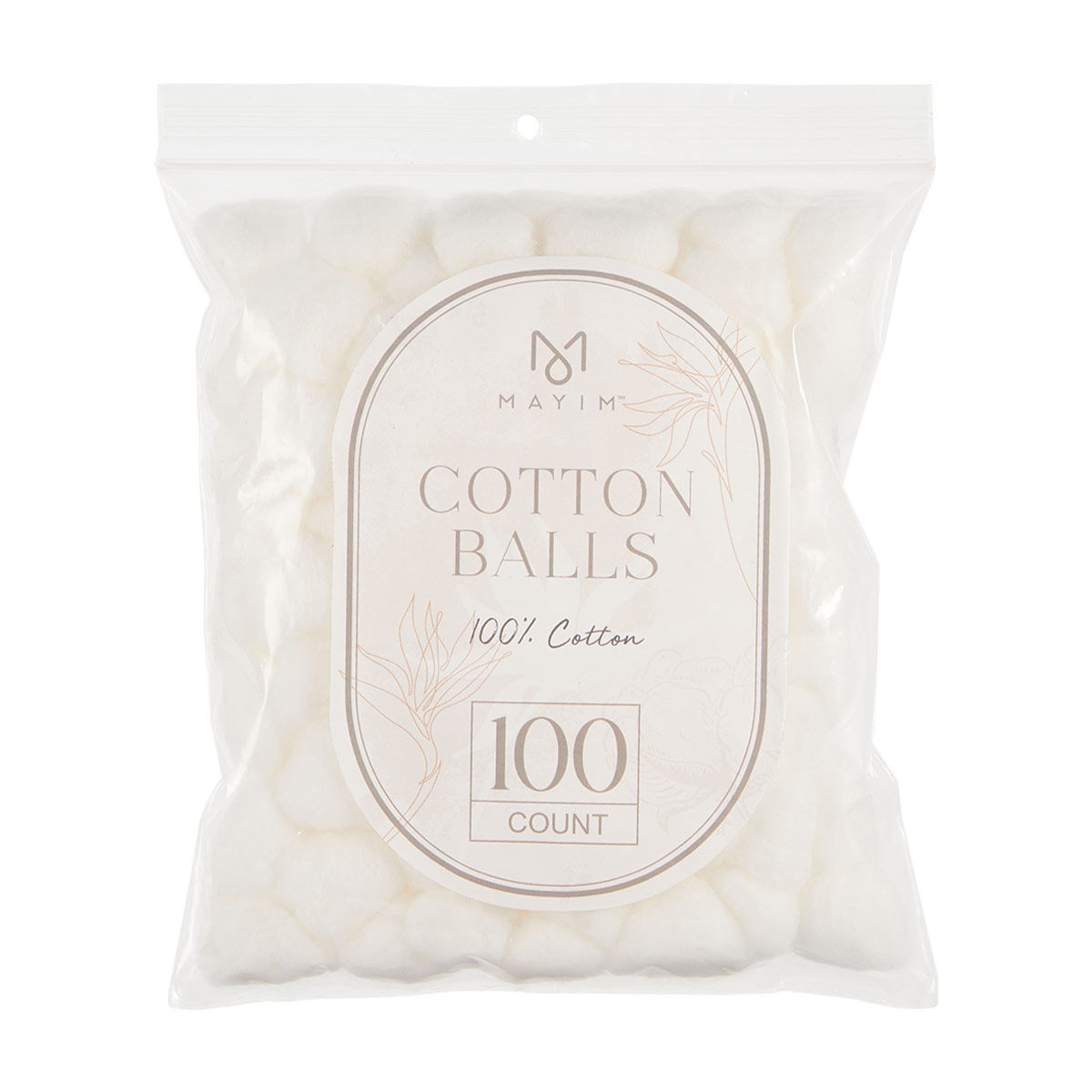 Miyam Cotton Balls, 100 ct