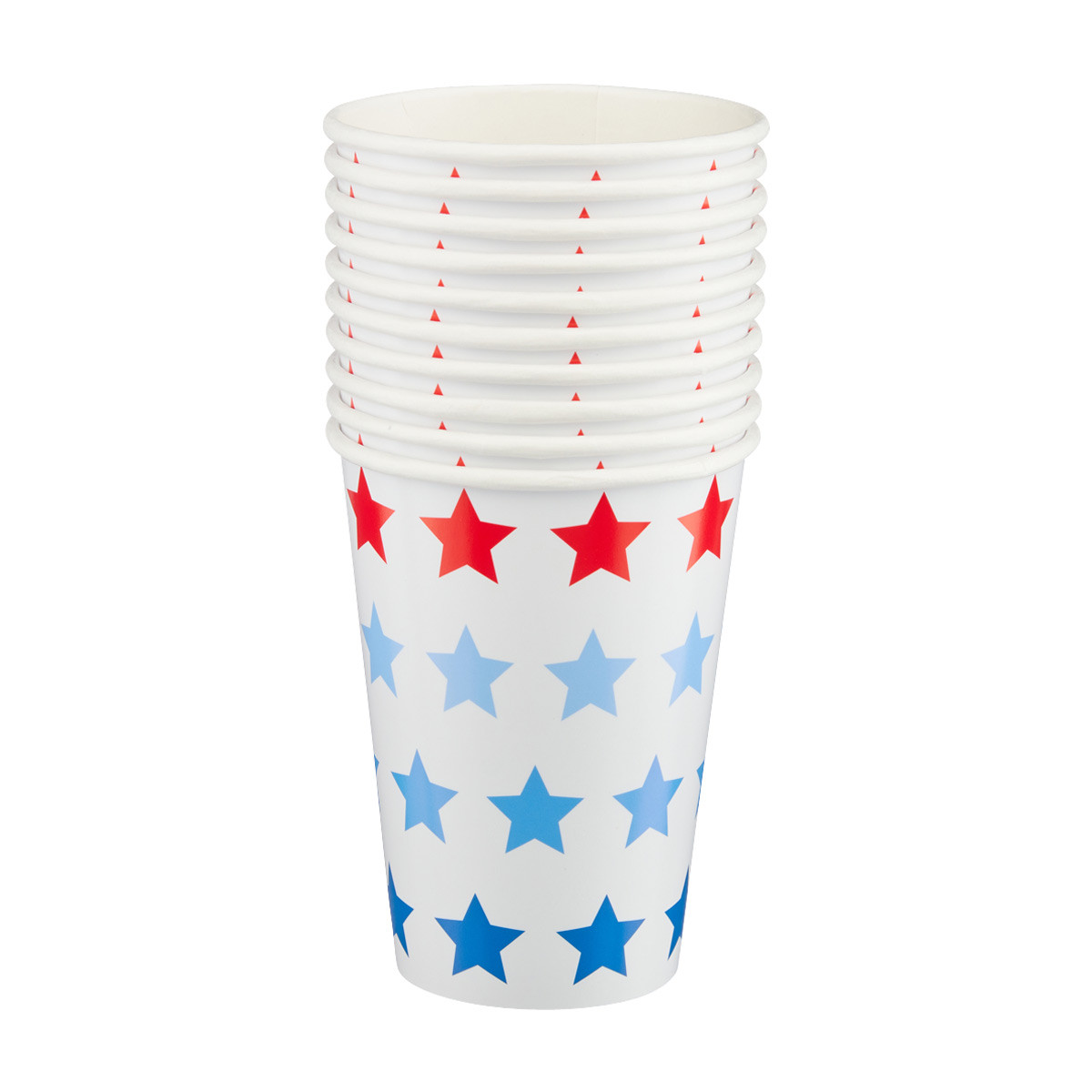 Popshelf July 4th Star Printed Paper Cups | Hamilton Place