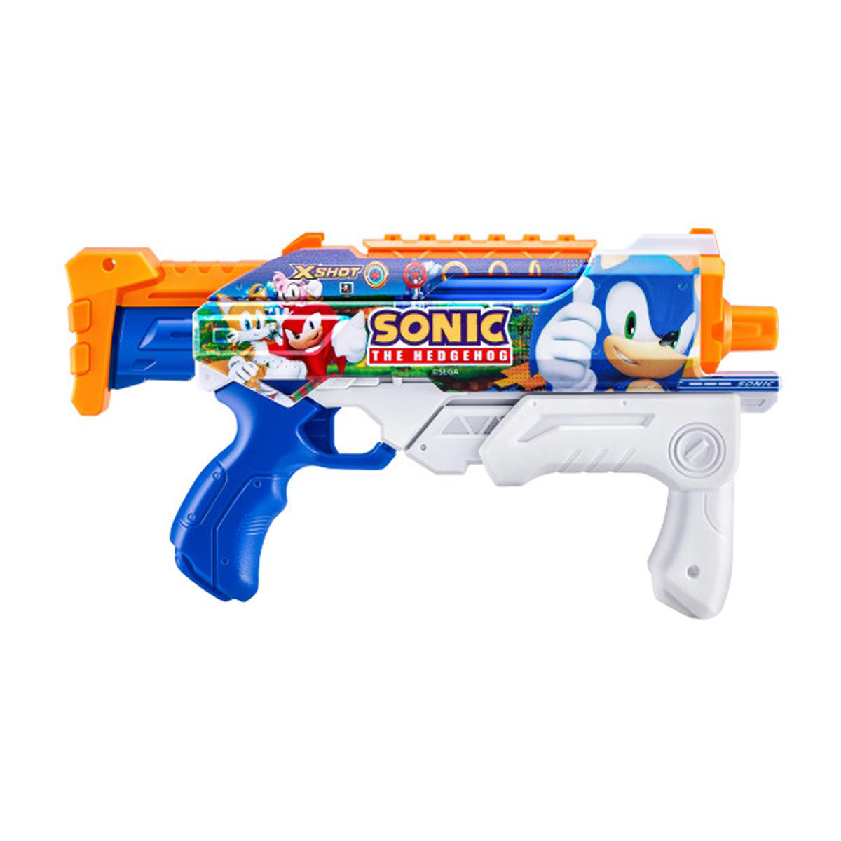Zuru X-Shot Skins Hyperload Sonic the Hedgehog Water Blaster