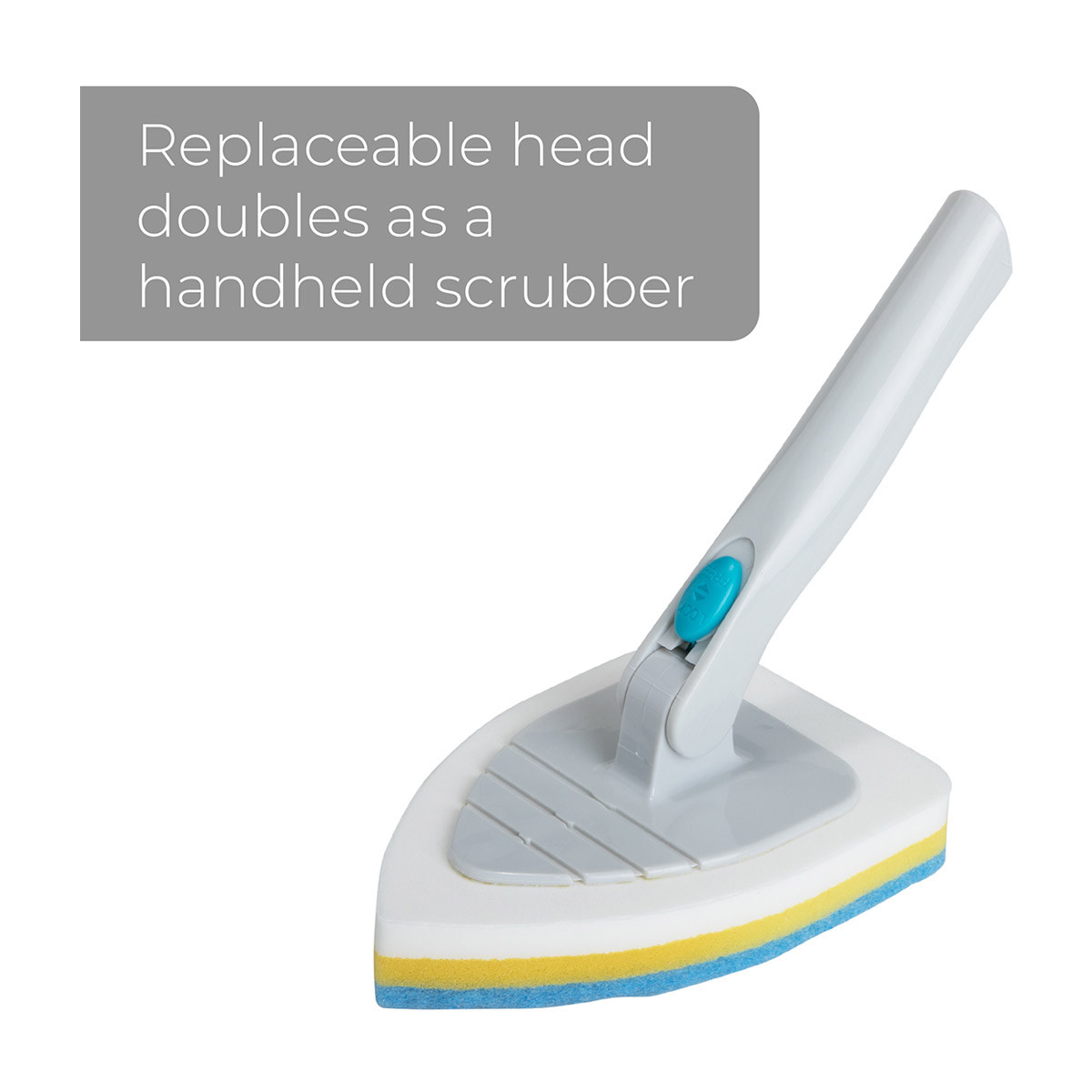 Smart Design Extendable Tub & Tile Cleaning Scrubber