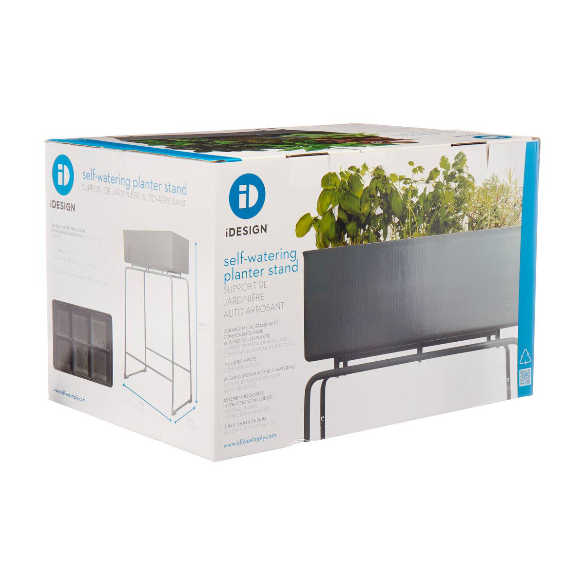 Popshelf IDesign Self-Watering Planter Stand | Hamilton Place