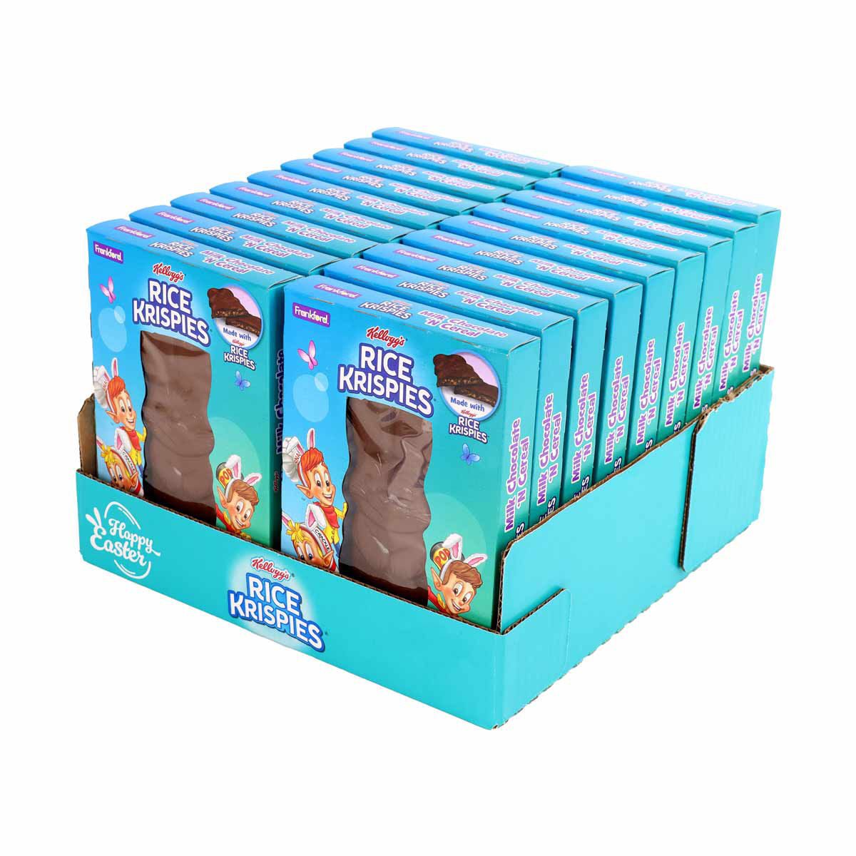 Frankford Kellogg's Rice Krispies Milk Chocolate 'N Cereal Easter Bunny ...