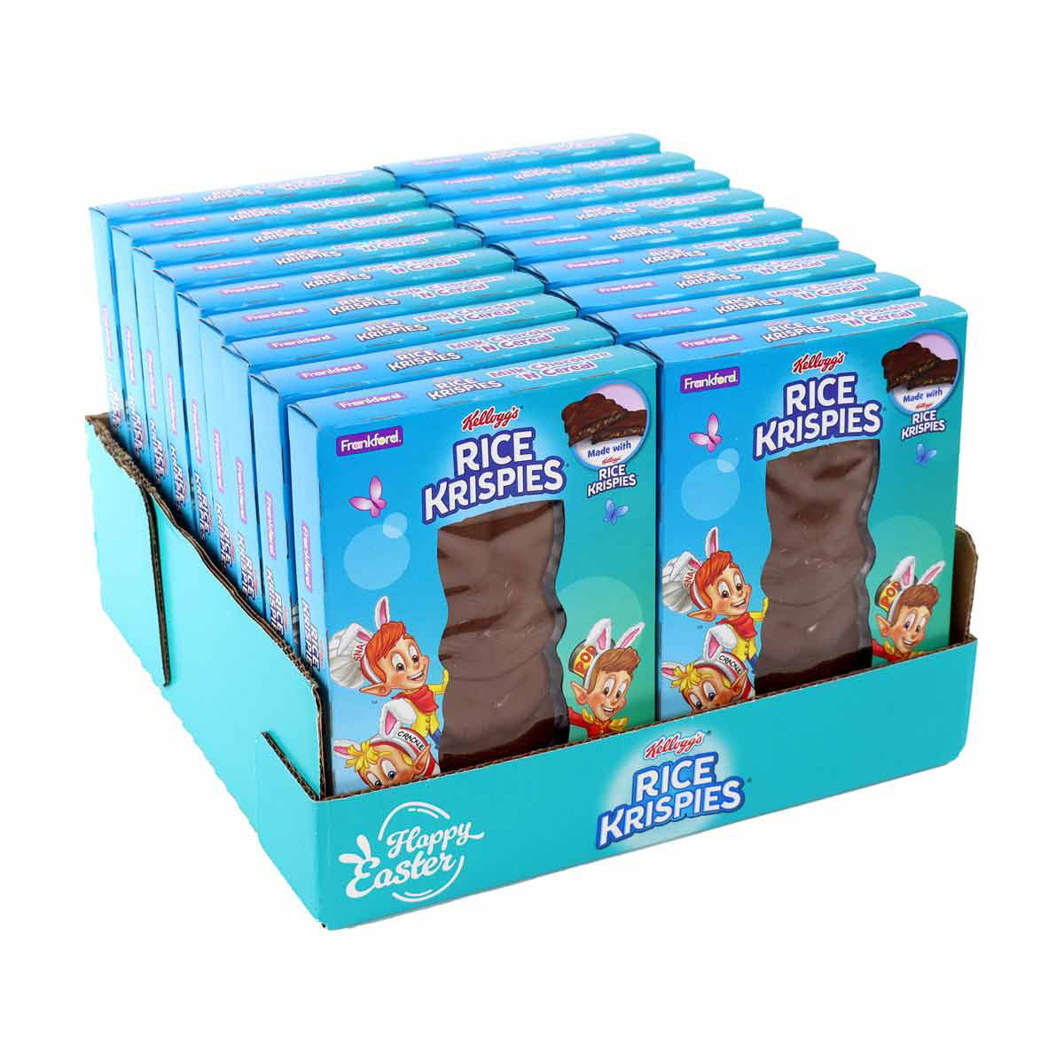Frankford Kellogg's Rice Krispies Milk Chocolate 'N Cereal Easter Bunny ...