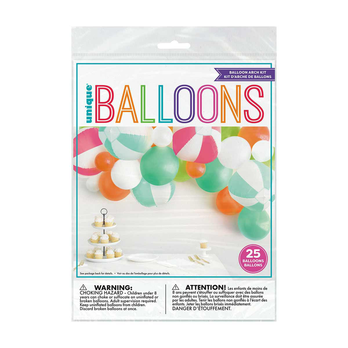 Unique Balloon Arch Kit, 25 pc