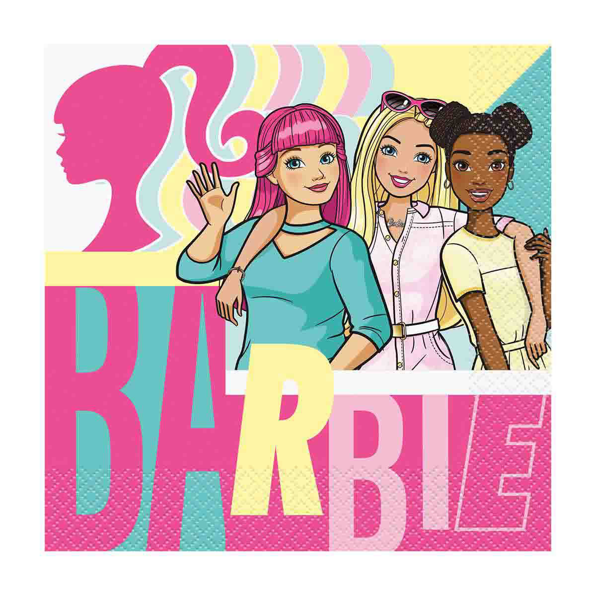 Barbie Lunch Napkins 16 Ct