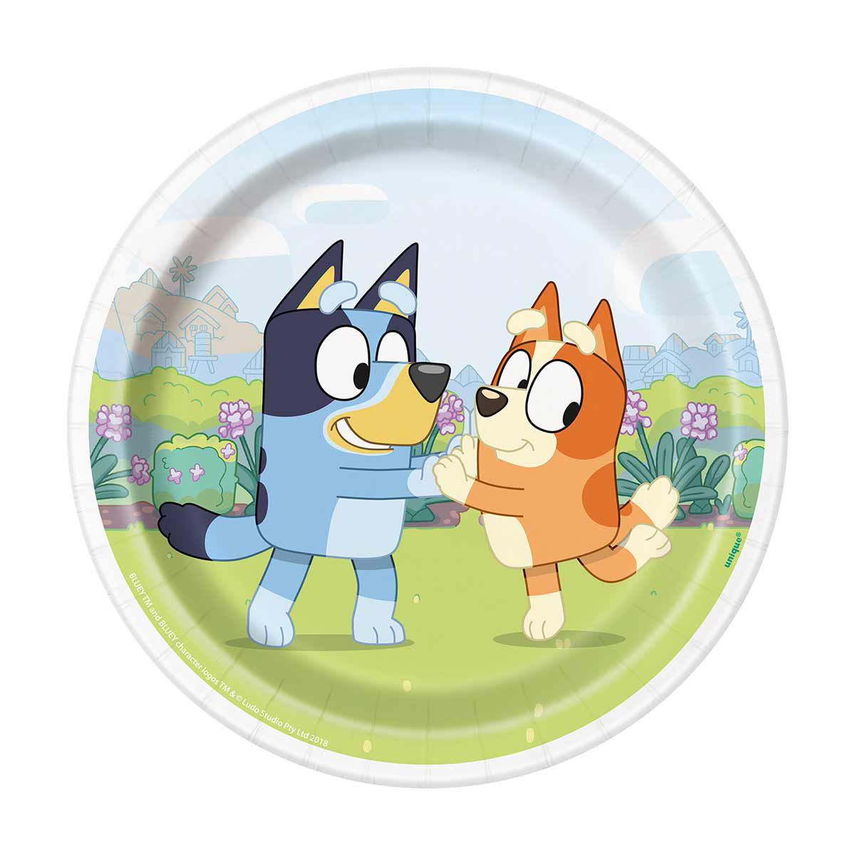 Bluey Party Plates, 8 ct
