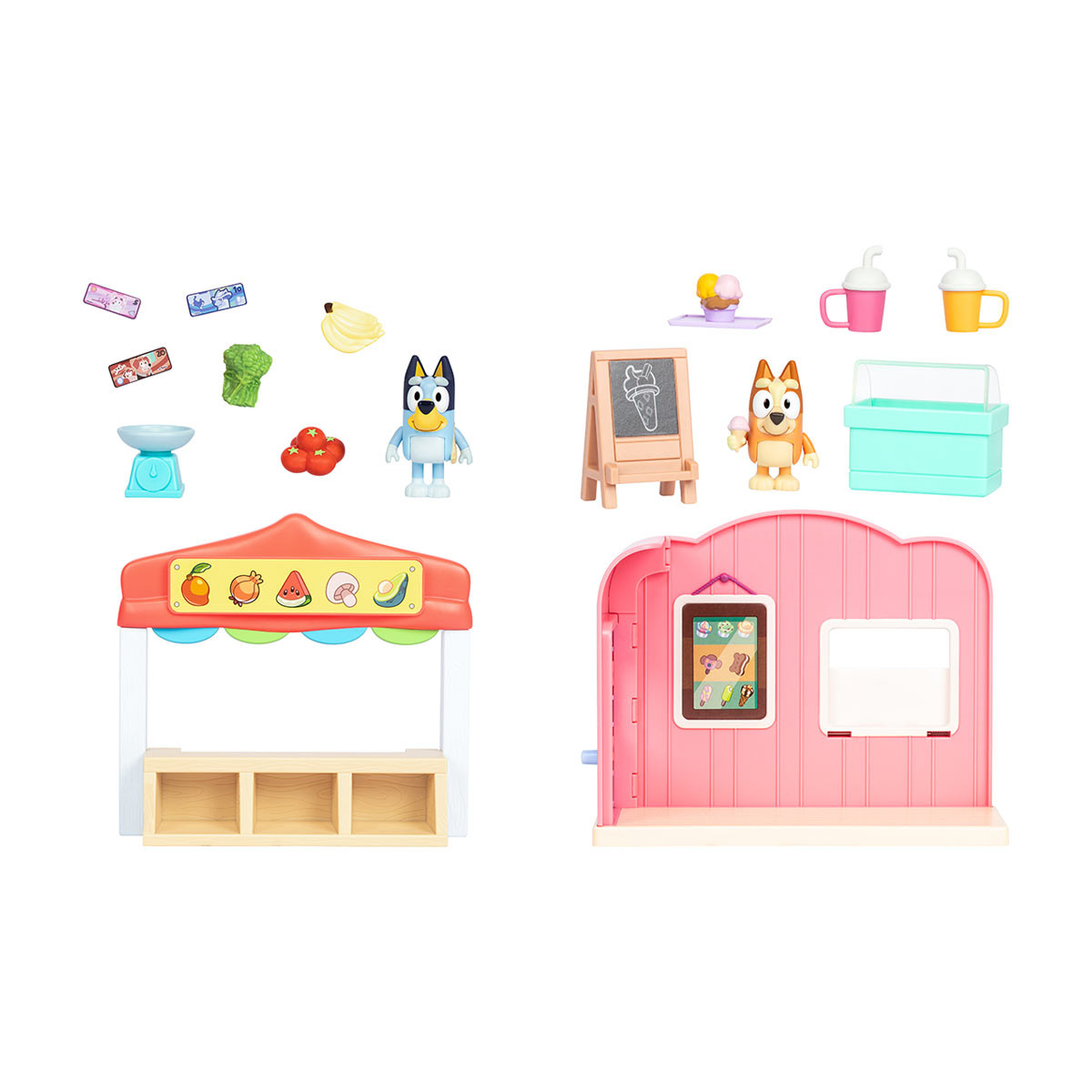 Moose Bluey Mini Playset, Assorted