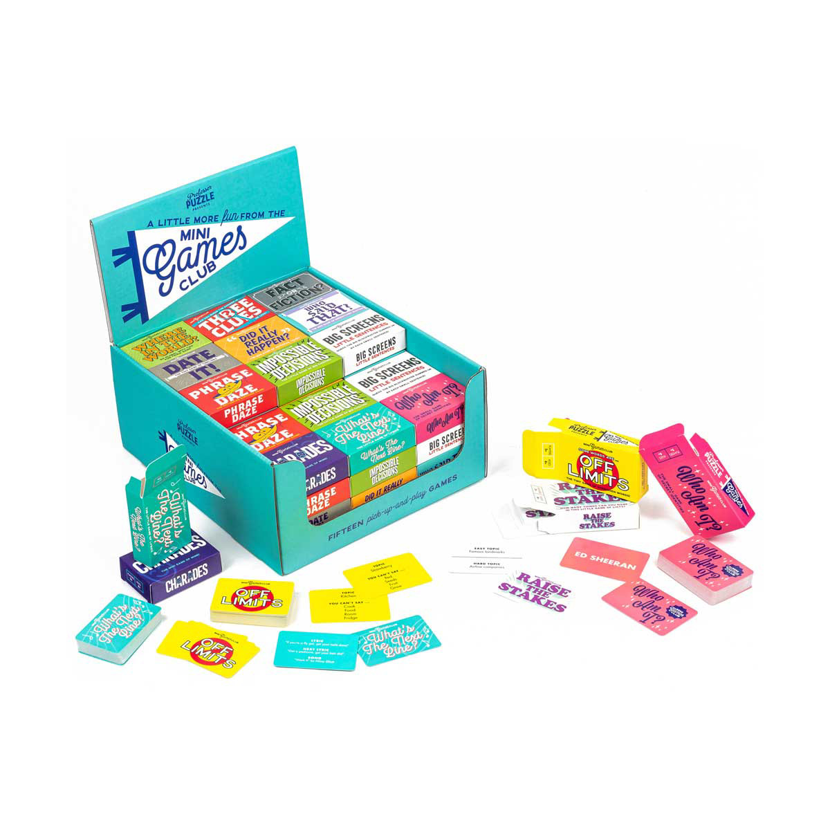 Professor Puzzle Games 'Mini Games Club,' Assorted