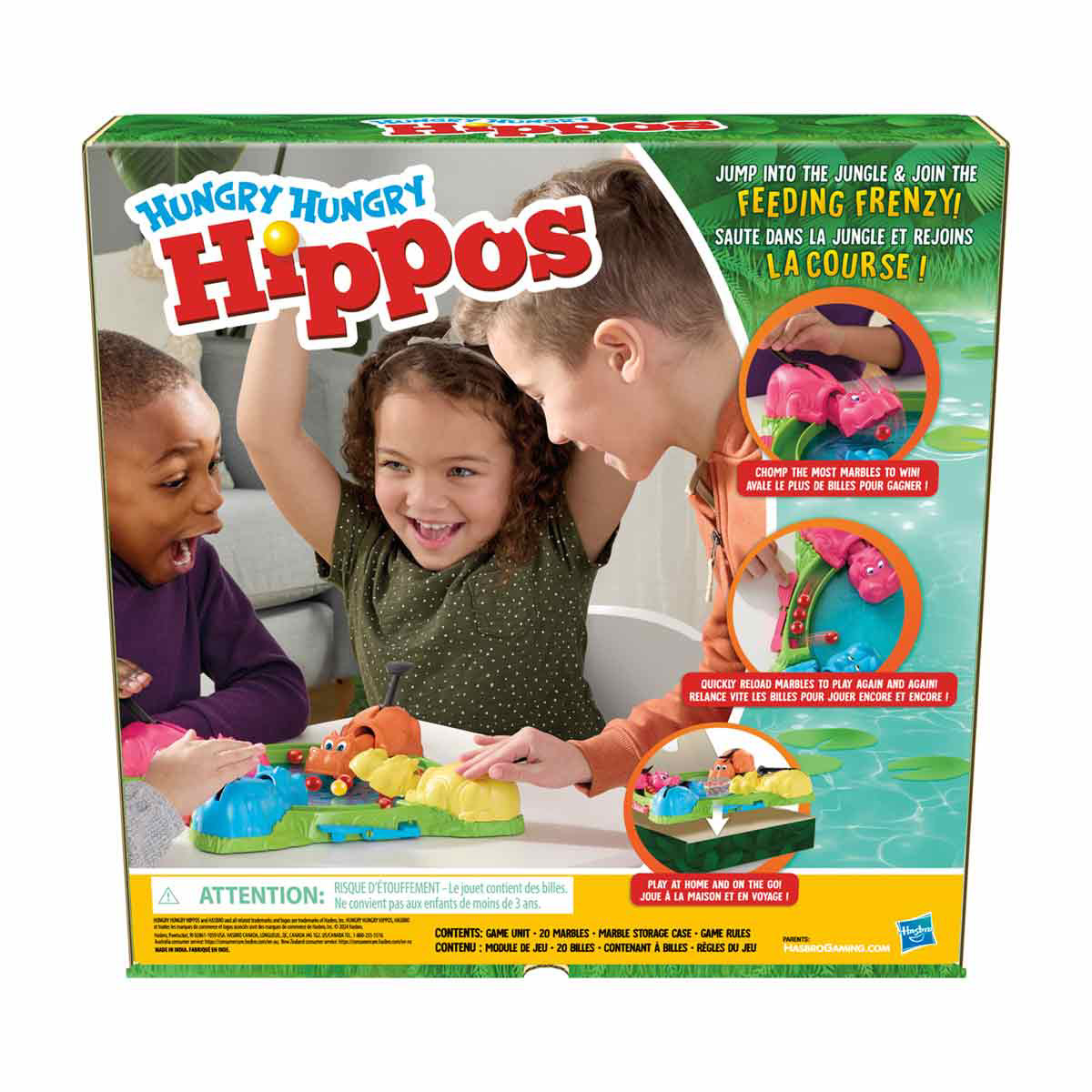 Hasbro Hungry Hungry Hippos Game Set