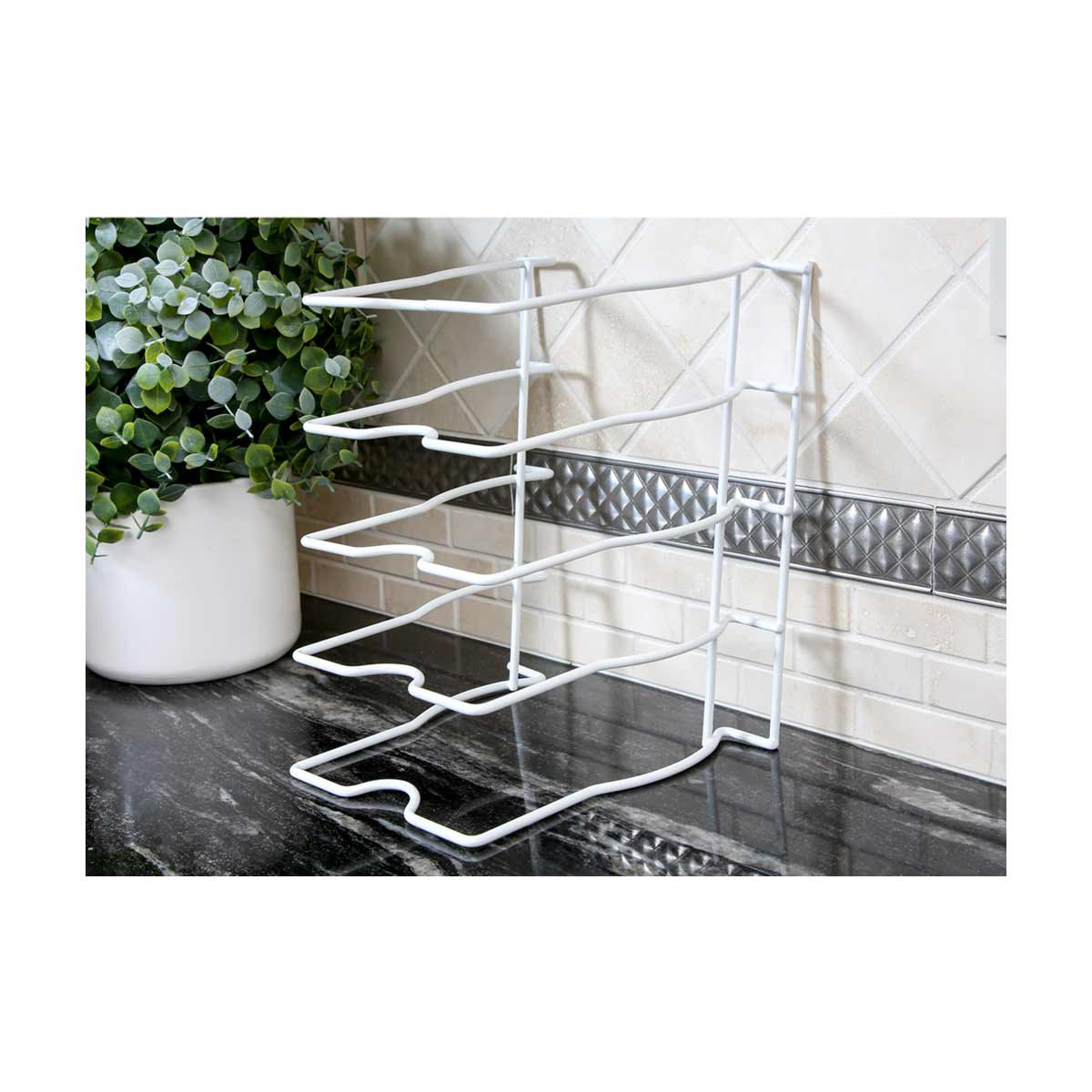 Smart Design Bakeware and Lid Storage Rack