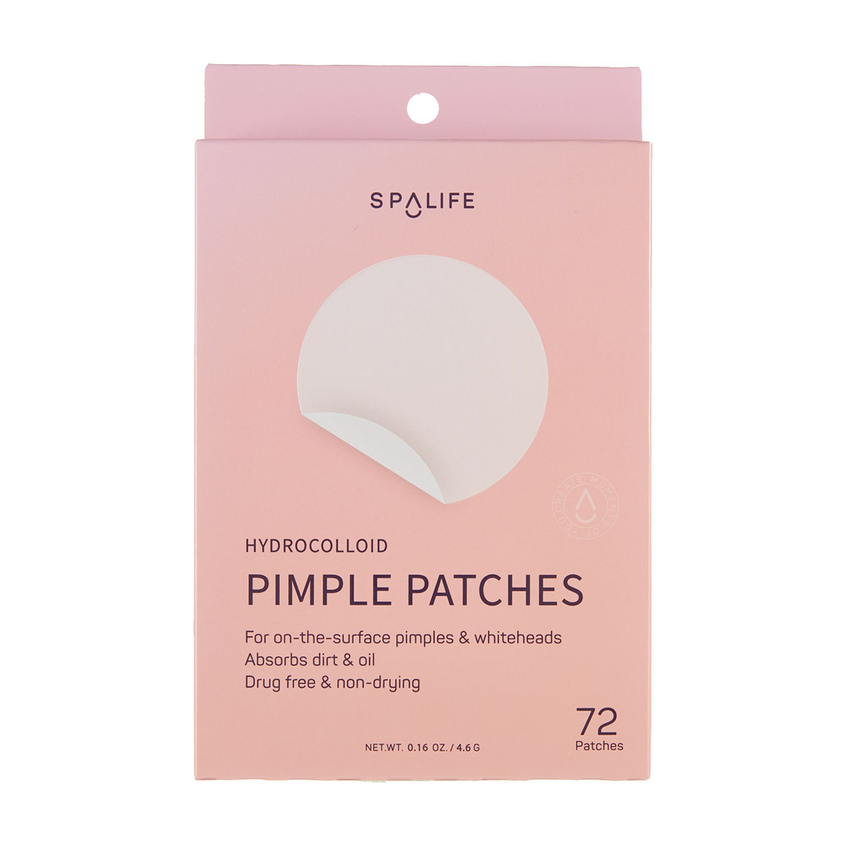 Spalife Hydrocolloid Pimple Patches, 72 pc