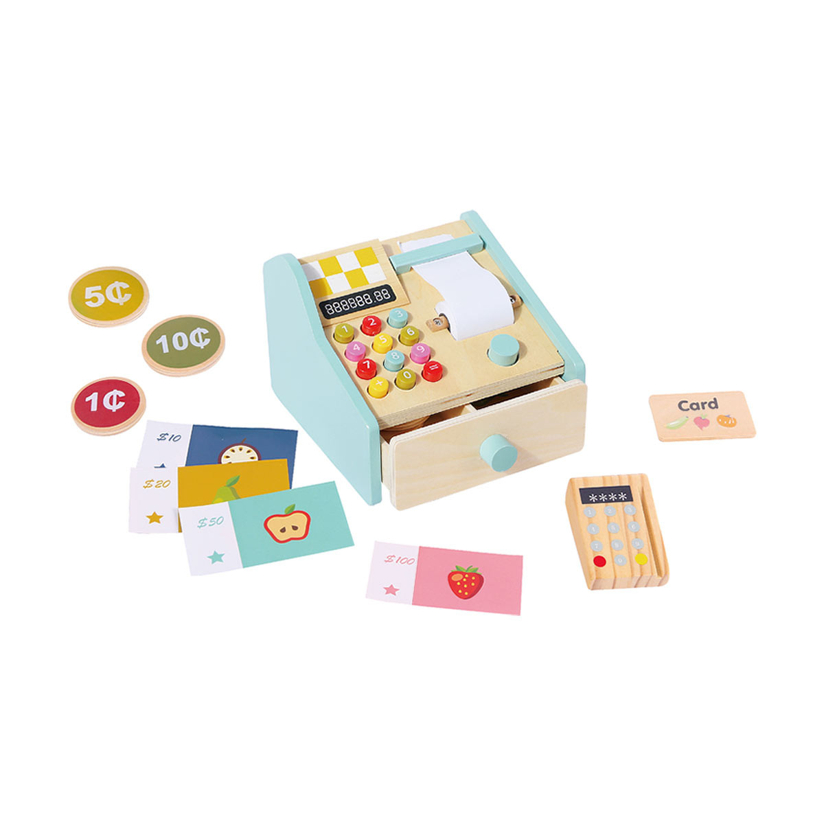 Popshelf Wooden Cash Register Playset | Hamilton Place