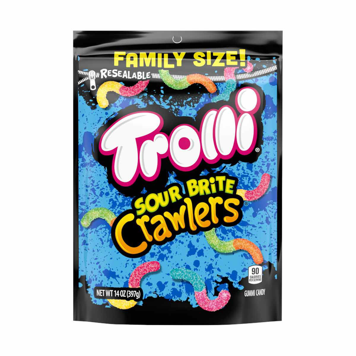 Trolli Sour Brite Crawlers Family Size Bag, 14 oz | Hamilton Place