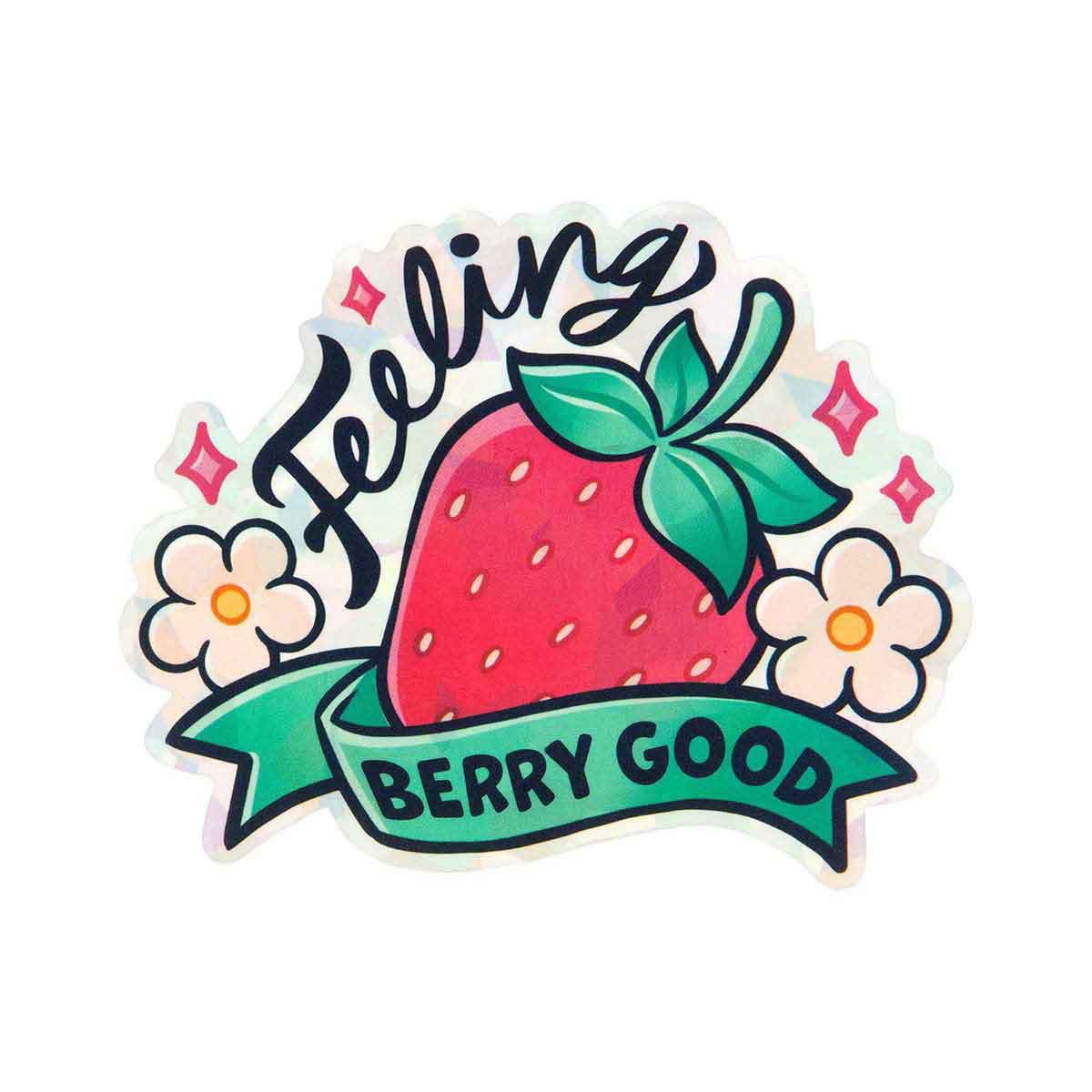 Decorative Vinyl Feeling Berry Good Sticker