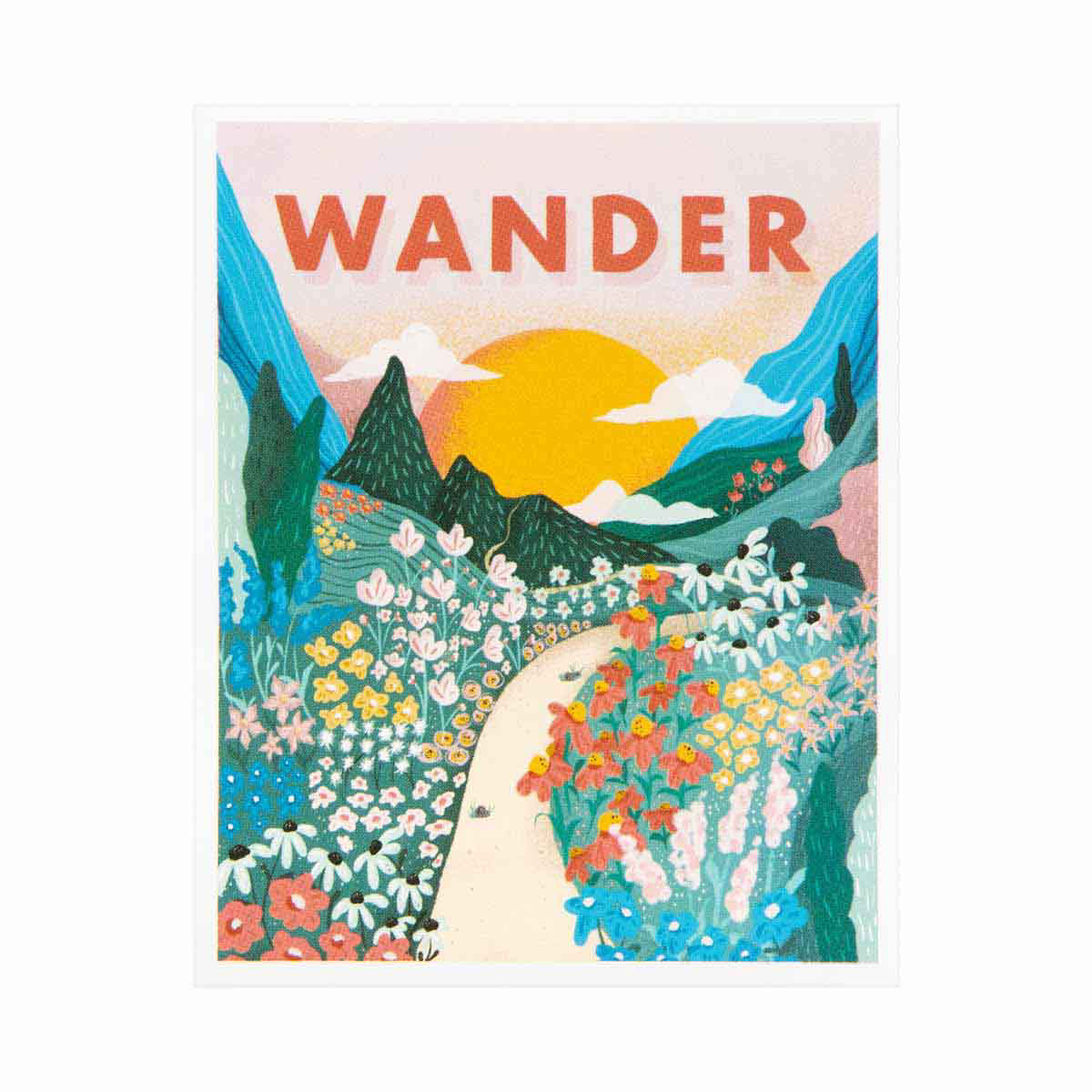 Decorative Vinyl Wander Sticker