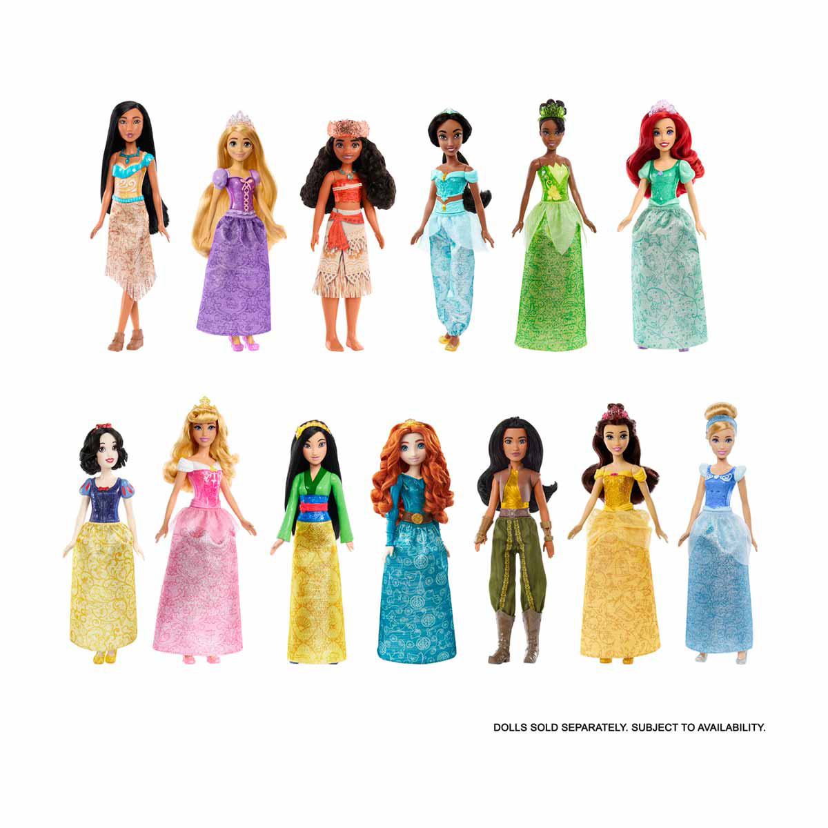 Mattel Disney Princess Doll, Assorted | Hamilton Place