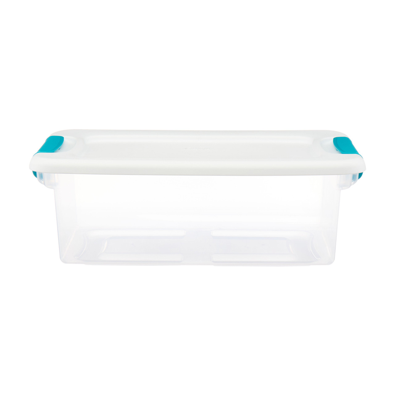 Sterlite Storage Bin with Latch, 6 qt