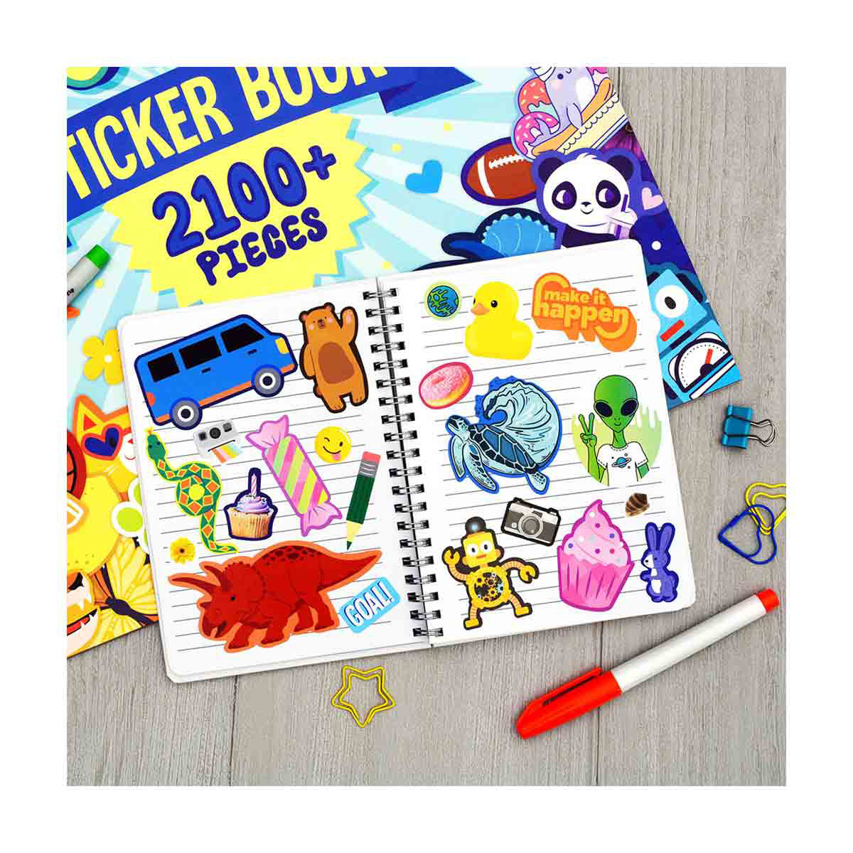 World's Largest Sticker Book, Super Star Edition