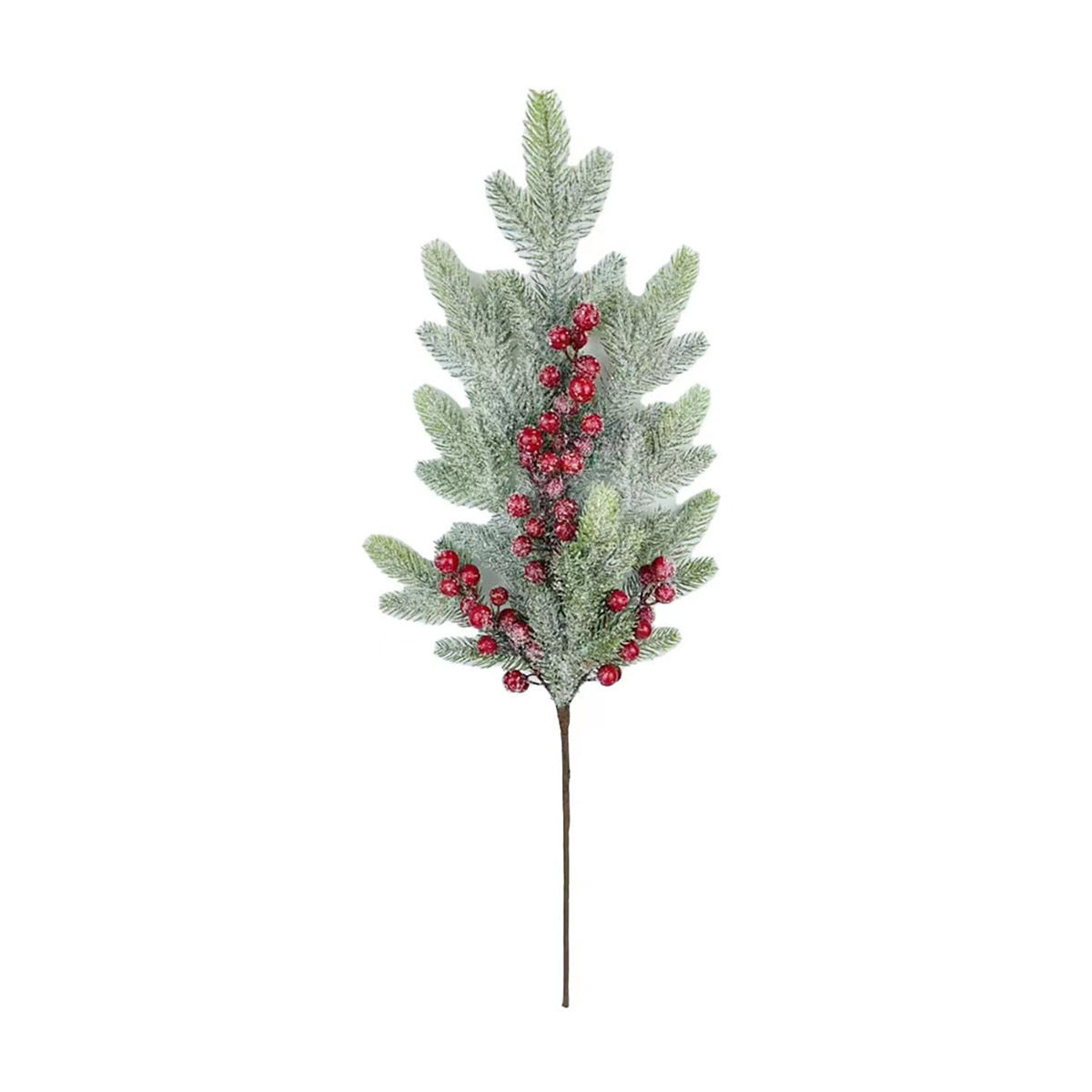 Festive Christmas Pine & Berry Stem