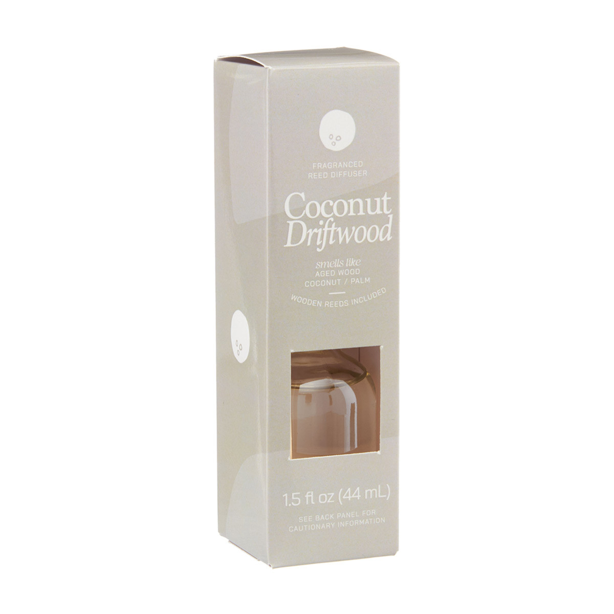 Fragrance Reed Diffuser, Coconut Driftwood
