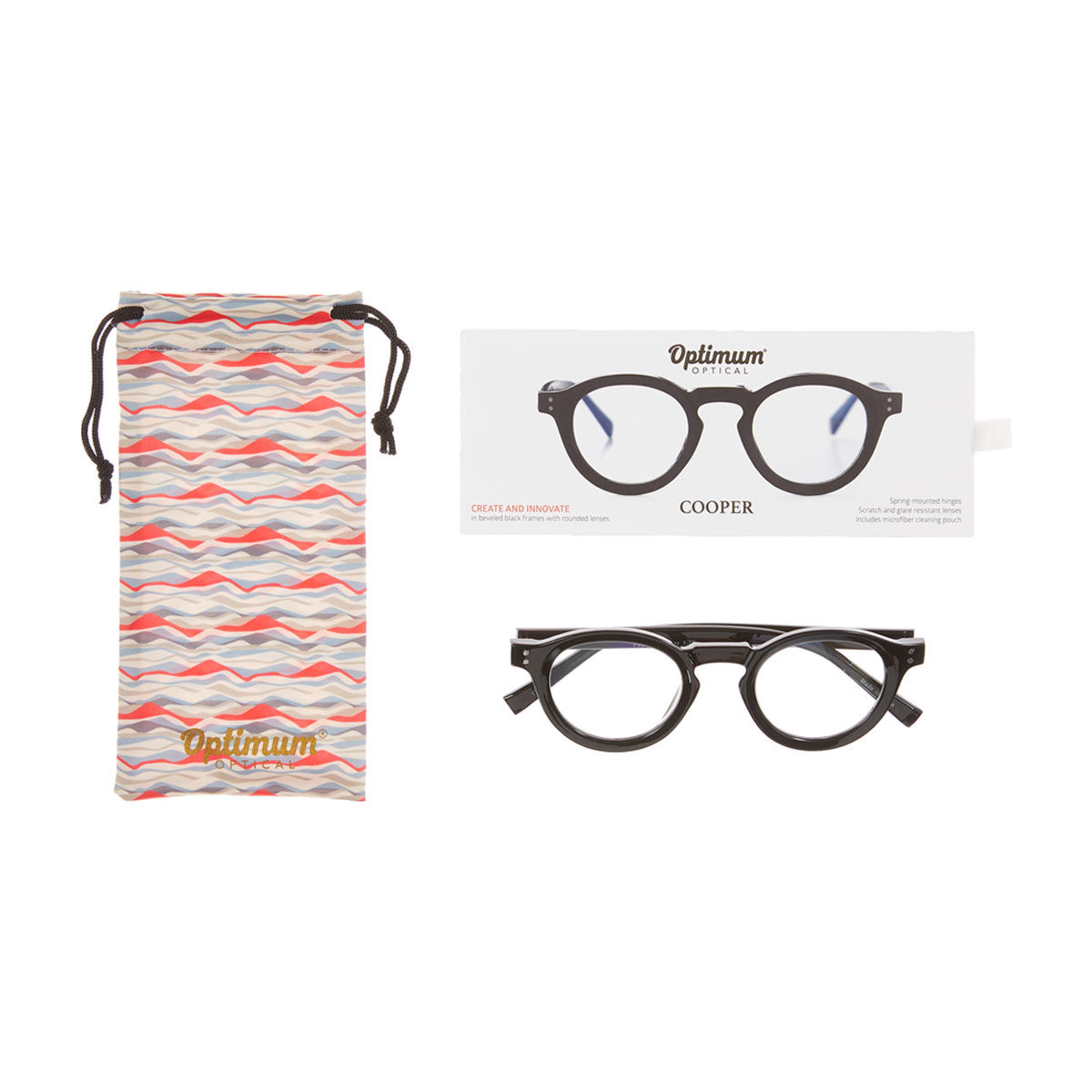 Optimum Optical Cooper Reading Glasses, 1.50 Power