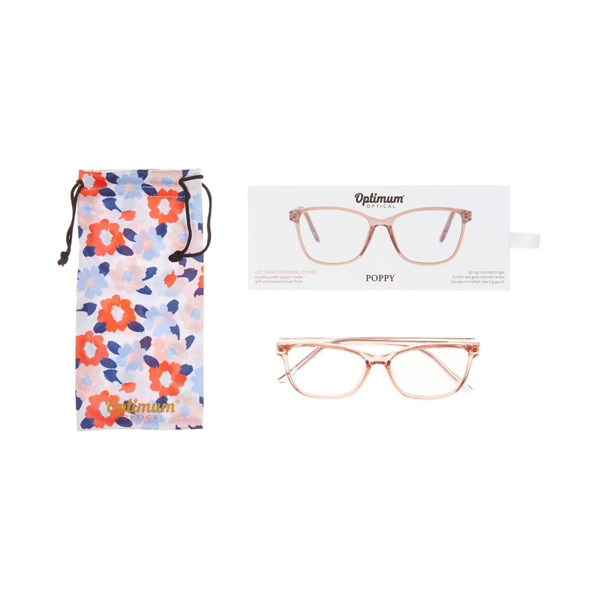 Optimum Optical Poppy Reading Glasses, 1.5 Power