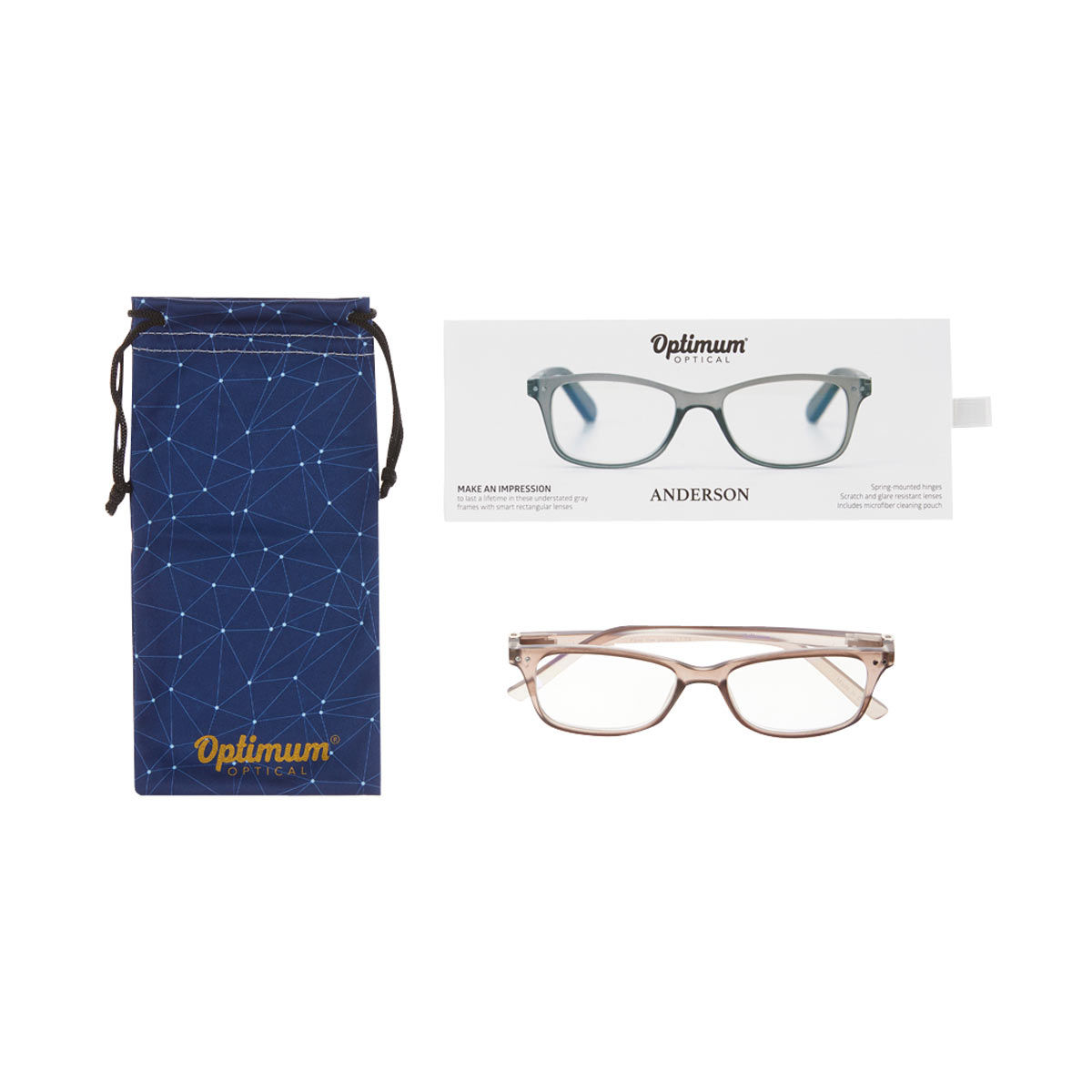 Optimum Optical Anderson Reading Glasses, 2.0 Power