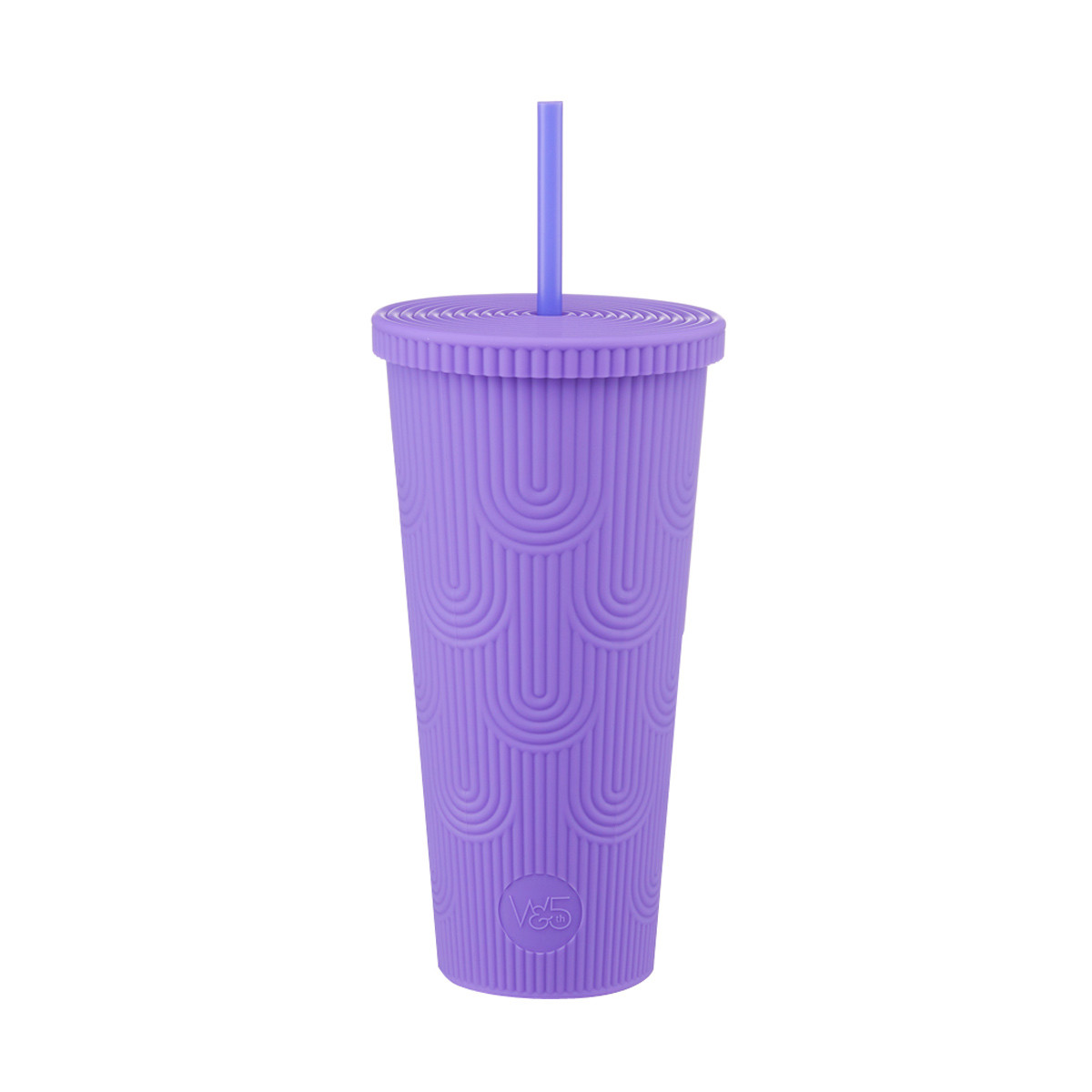 West & 5th Mermaid Scale Tumbler, 24 oz, Purple