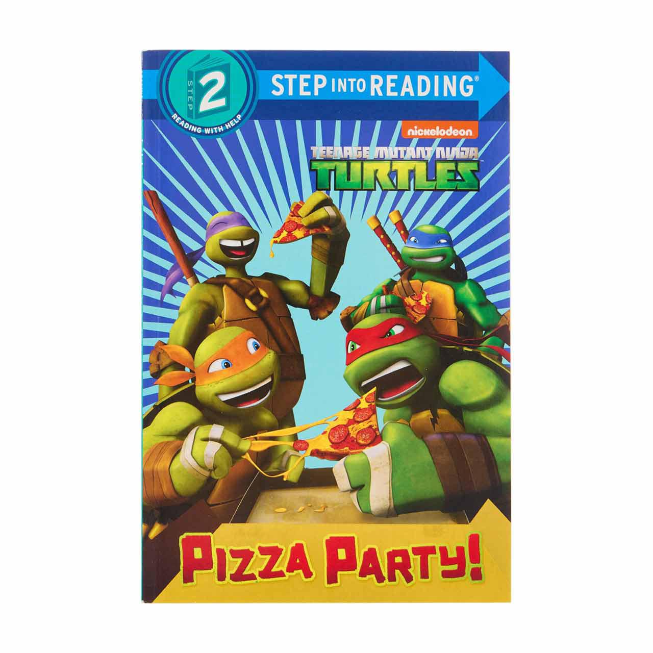 Teenage Mutant Ninja Turtles Pizza Party! Step Into Reading Storybook