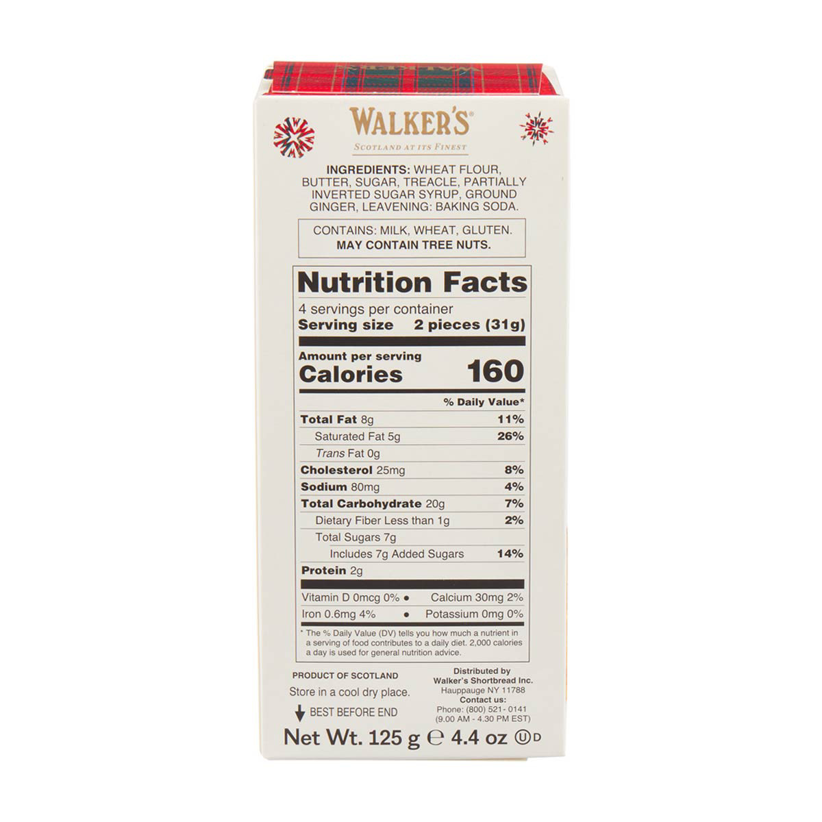 Popshelf Walkers Shortbread Gingerbread Men Cookies, 4.4 oz | Hamilton ...