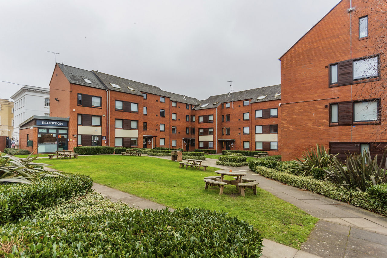 Regents Court in Leicester, UK