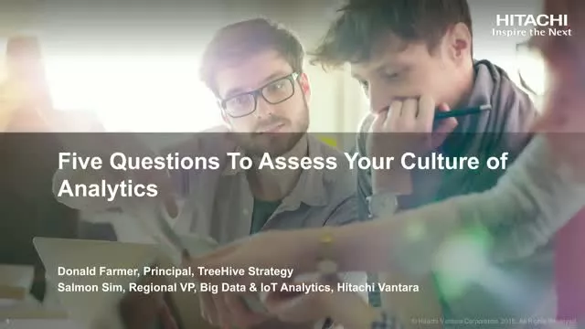 5 Questions to Assess Your Culture of Analytics | Hitachi Vantara
