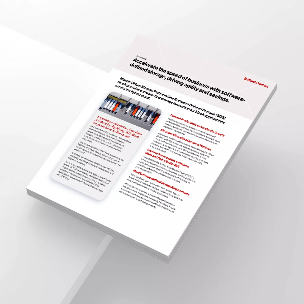 Software Defined Storage | Data Infrastructure Management | Hitachi Vantara