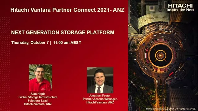 Hitachi Vantara Partner Connect - ANZ | Hitachi Vantara