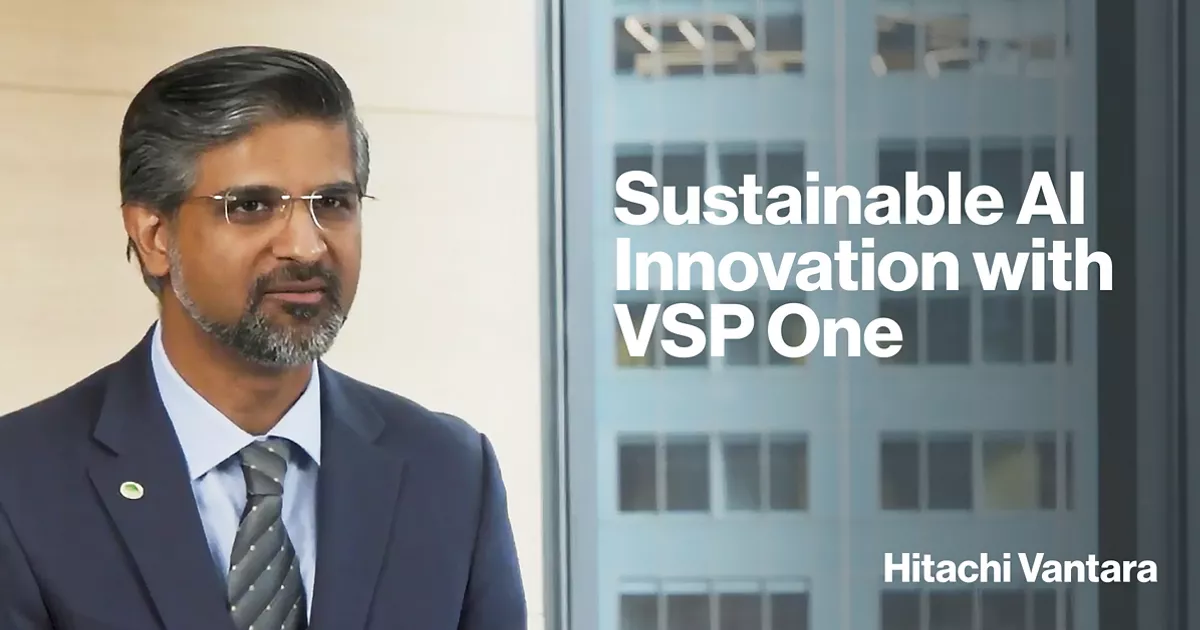 Sustainable AI Innovation with VSP One | Hitachi Vantara