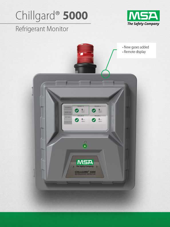 Chillgard 5000 Refrigerant Gas Leak Monitor | MSA Safety | United States
