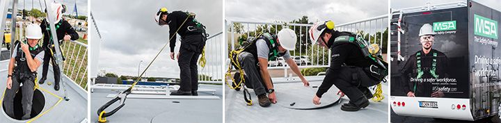 Fall Protection Demonstration Truck | MSA Safety | United States