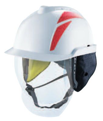 MSA V-Gard Elite Non-vented Hard Hat Protective Cap Work Helmet RED ...