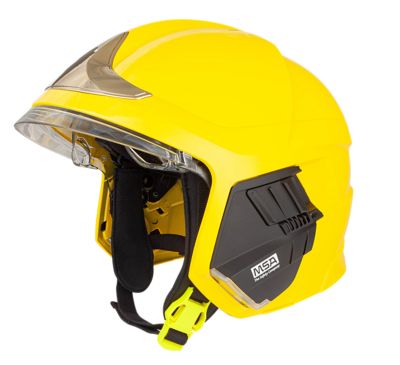 Capacete para bombeiros MSA F1XF in Capacetes de Incêndio | MSA Safety ...