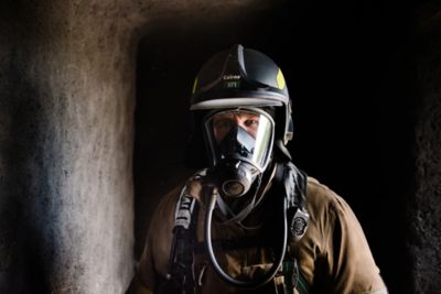 MSA Cairns® XF1 Fire Helmet Accountability Aids | MSA Safety | United ...