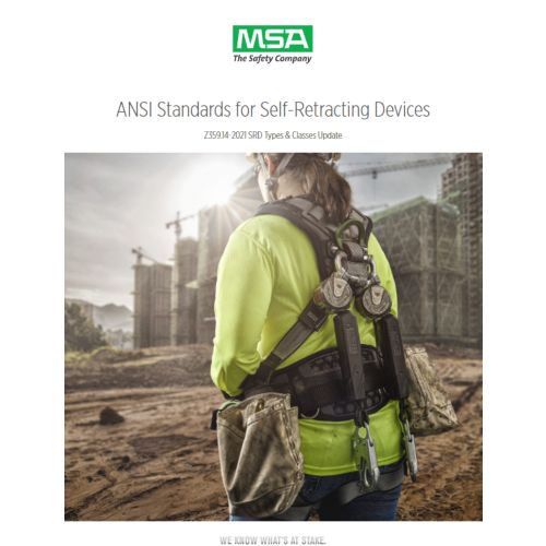 ANSI Standards for Self-Retracting Devices | MSA Safety | United States