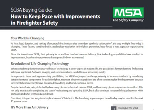 The MSA G1 SCBA | MSA Safety | Australia
