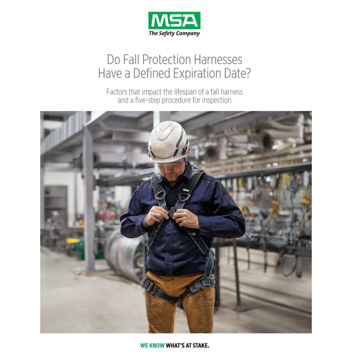 Do Fall Protection Harnesses Have a Defined Expiration Date? | MSA ...