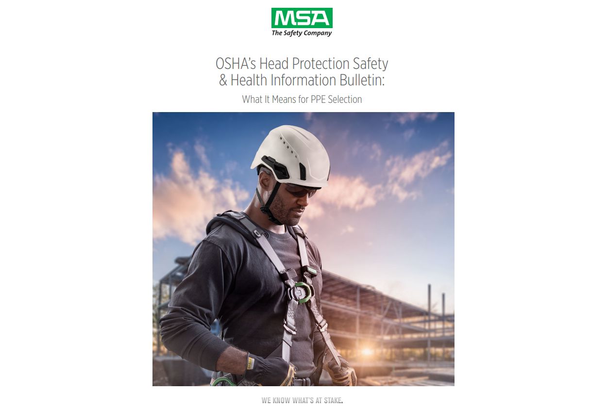 OSHA “Head Protection: Safety Helmets in the Workplace” Safety and ...